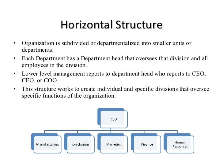 Horizontal And Vertical Organizational Structure Pdf - instalzonefan