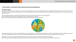 Team Dynamics in Project Management | PPTX