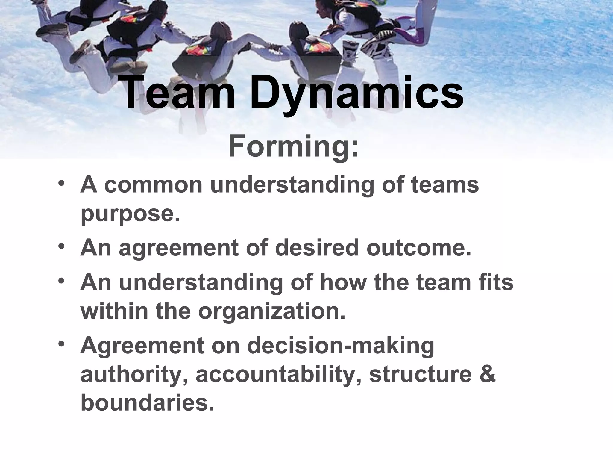 Team Dynamics | PPT