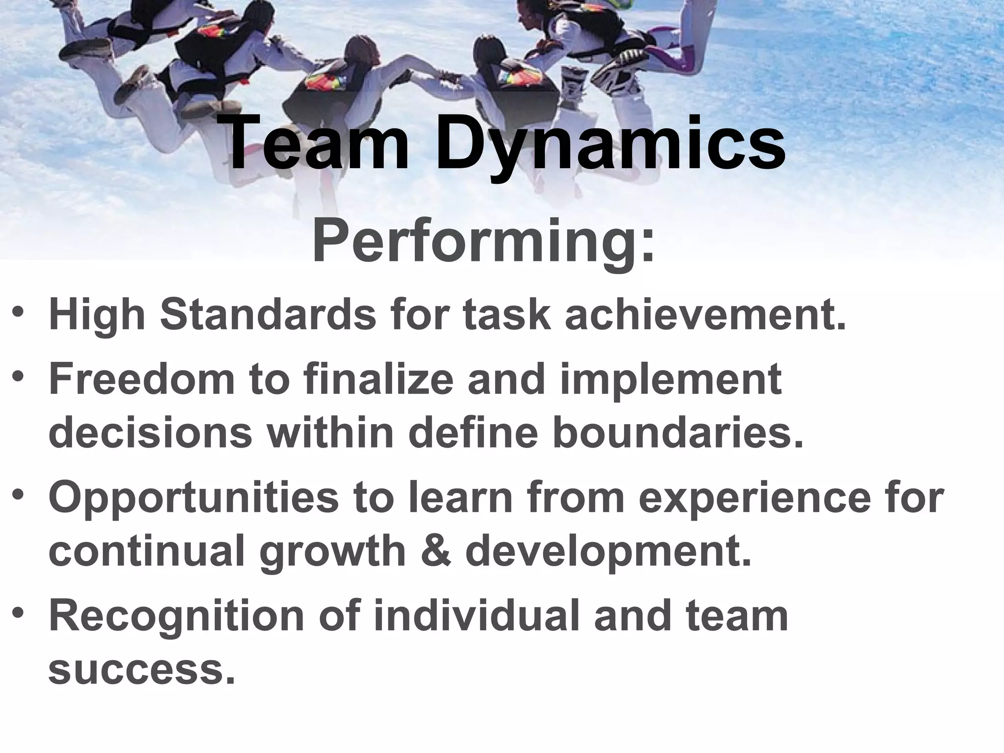 Team Dynamics | PPT