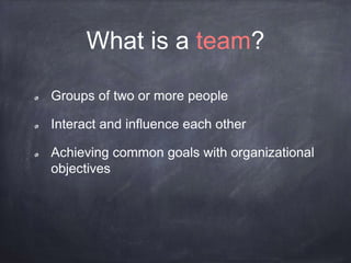 Team Dynamics | PPTX