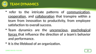 TEAM DYNAMICS MAED 602 .pptx
