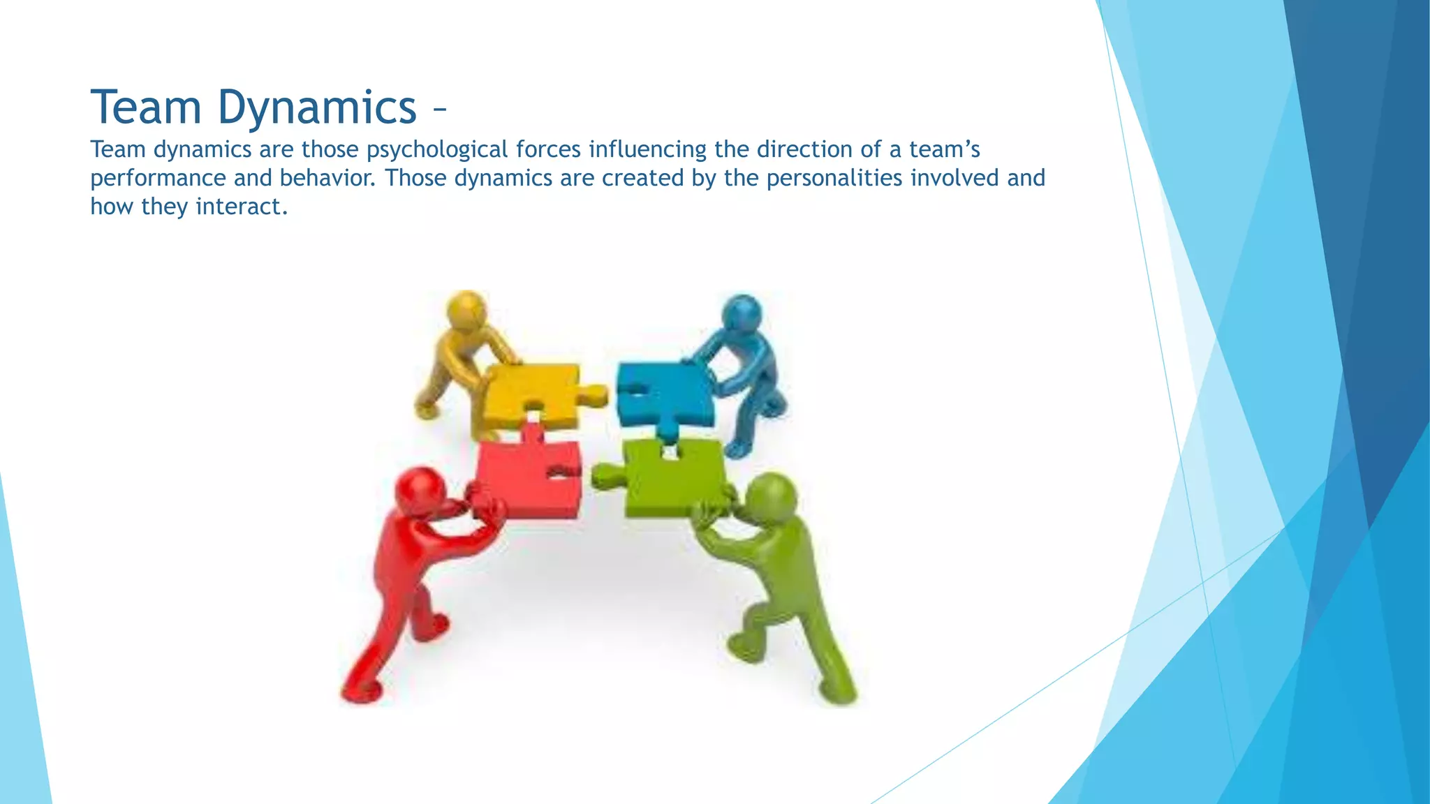 Team dynamics presentation | PPTX