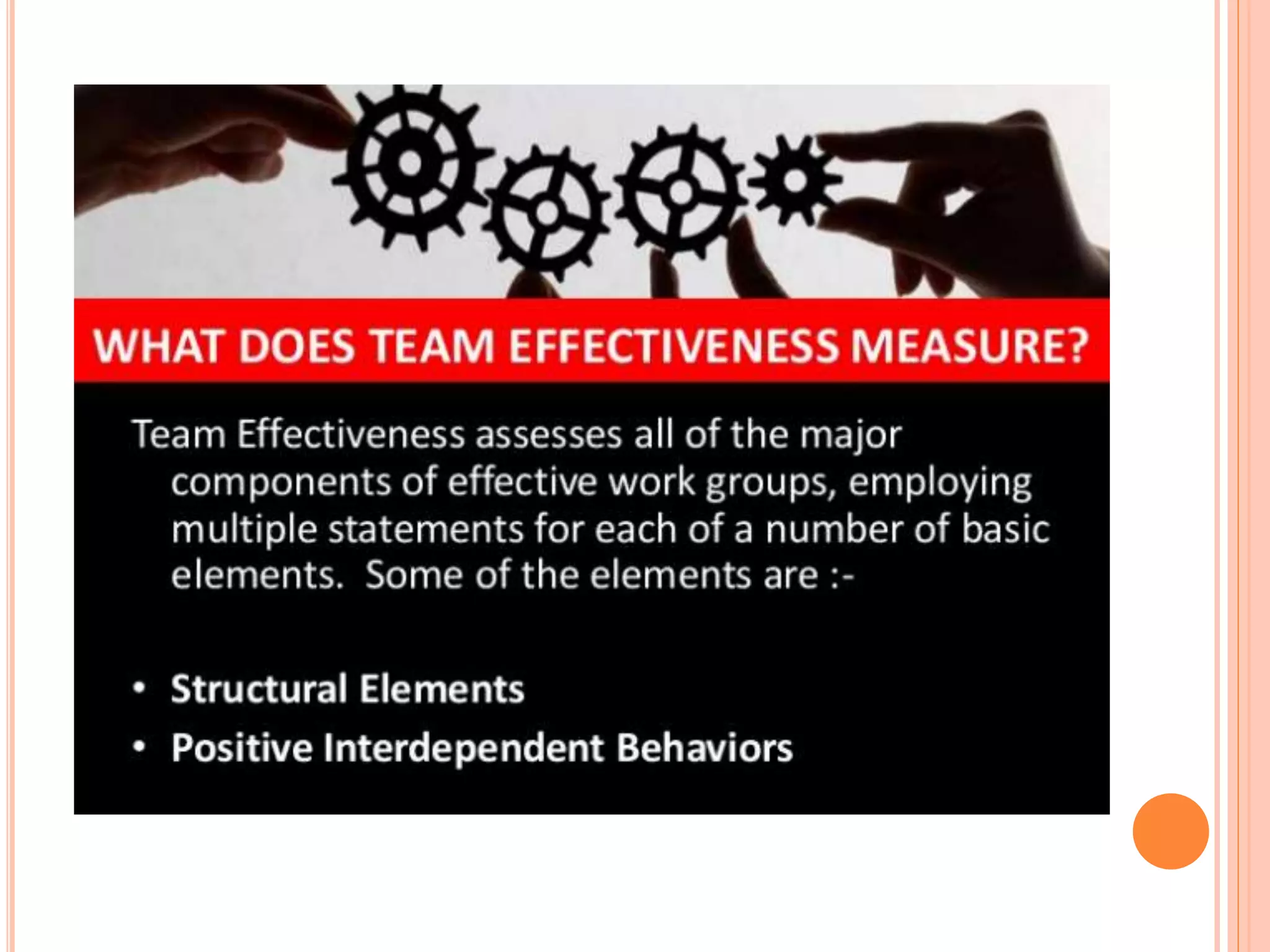 Organizational Behaviour : Team Effectiveness | PPTX