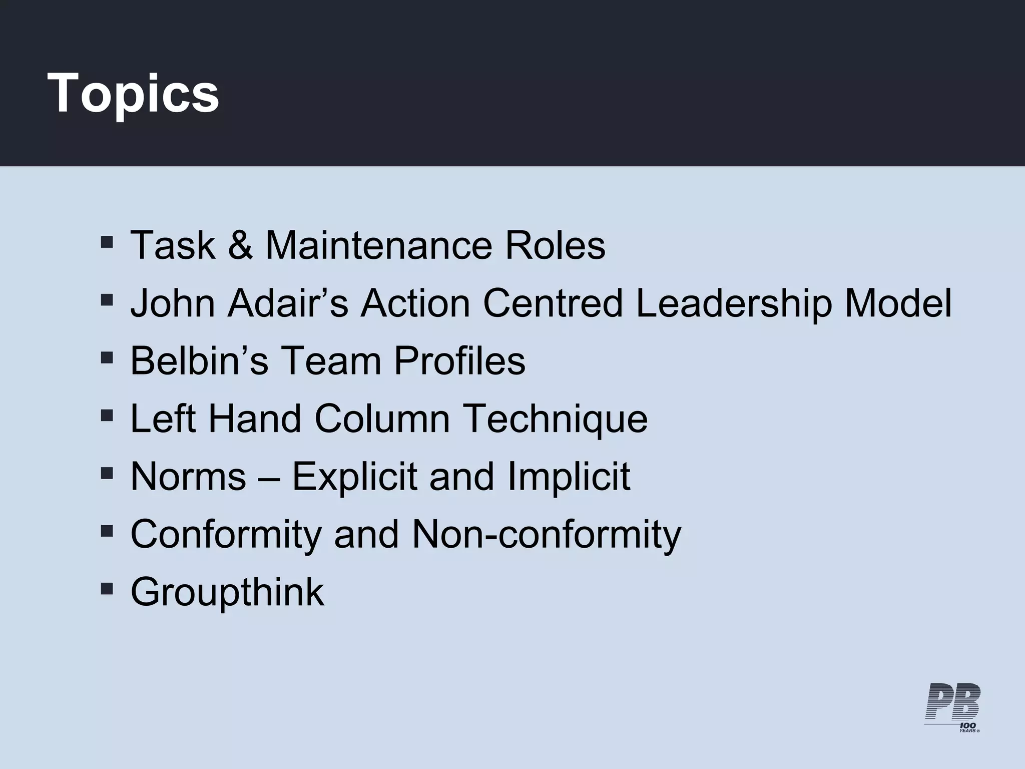 Team Effectiveness | PPT