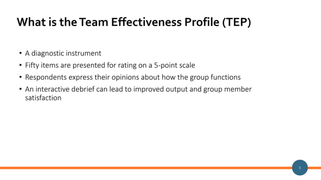 Team Effectiveness: What is it anyway? | PPT