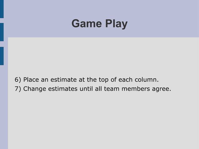 Team Estimation Game | ODP | Computer Software and Applications | Computing