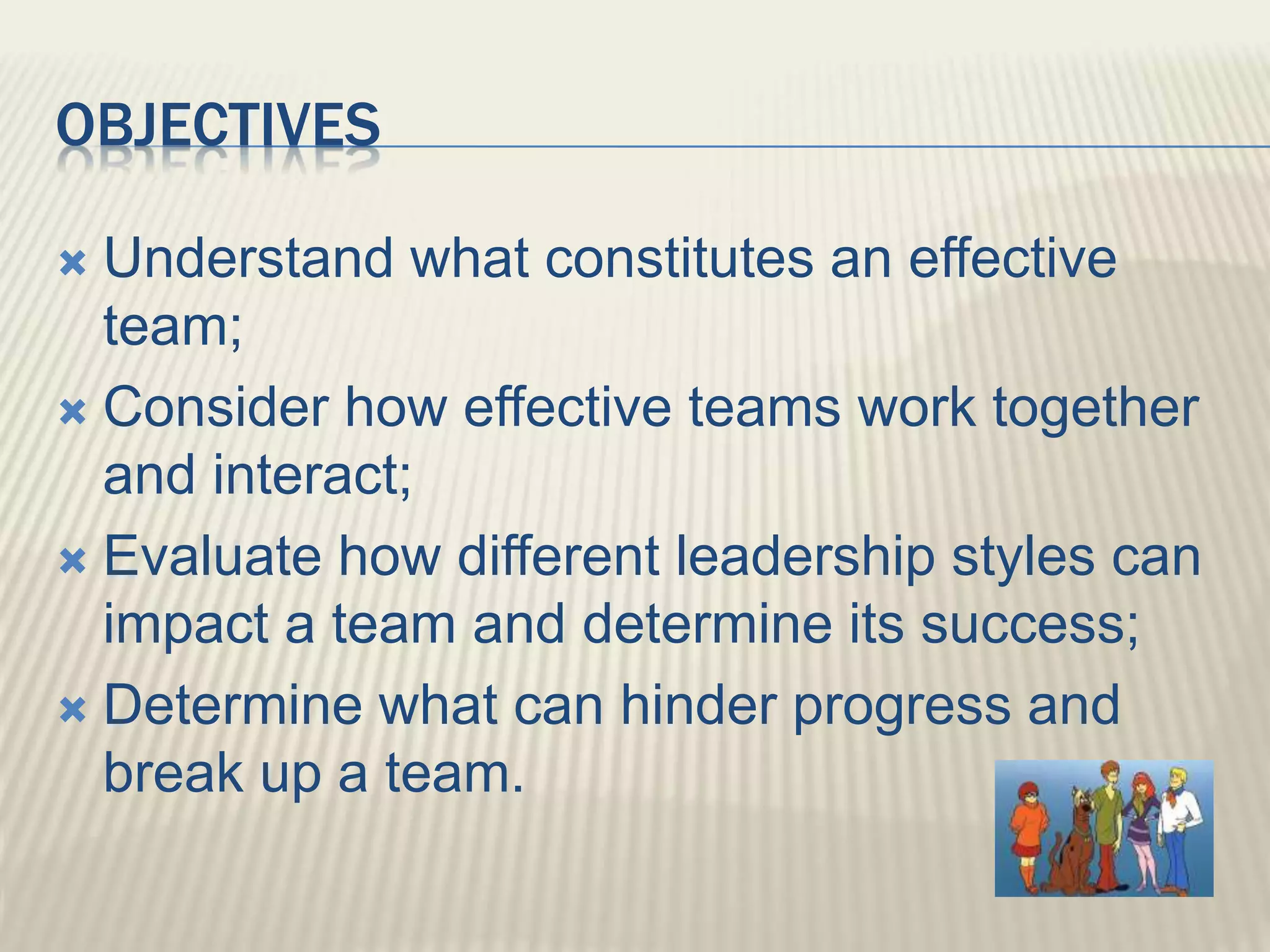 Team Factors Beckhard's Model | PPTX