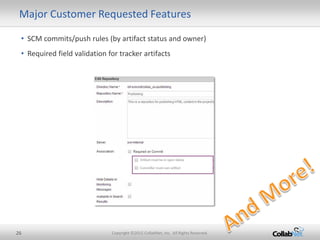 Introducing CollabNet TeamForge® 8.0 | PDF | Web Development | Internet