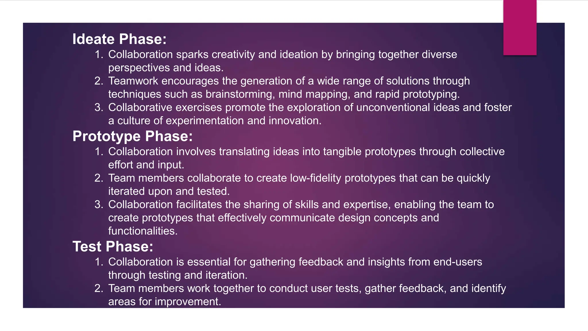 Team Formation in Design Thinking, It's Importance and Challenges | PPTX