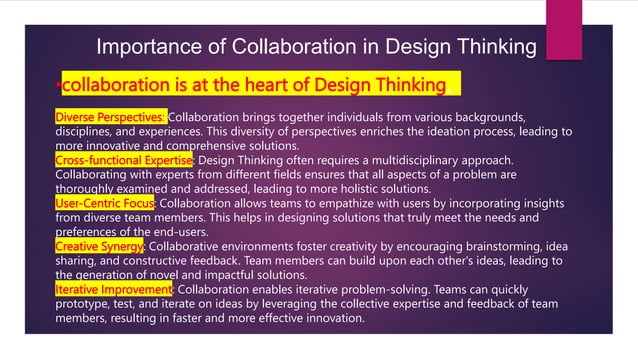 Team Formation in Design Thinking, It's Importance and Challenges ...