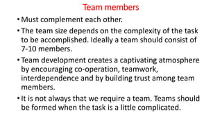 TEAM FORMATION AND TEAM CONTRACTS.ppt