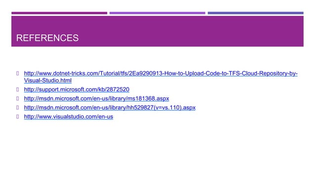 Team foundation server | PPTX
