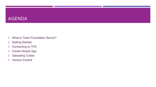 Team foundation server | PPTX