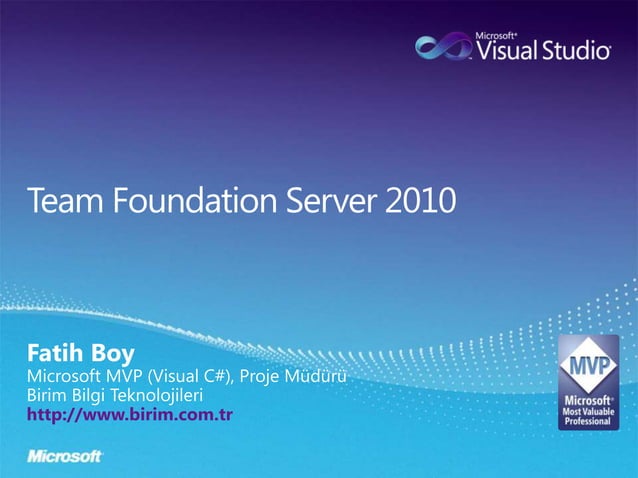 Team Foundation Server 2010 | PPT