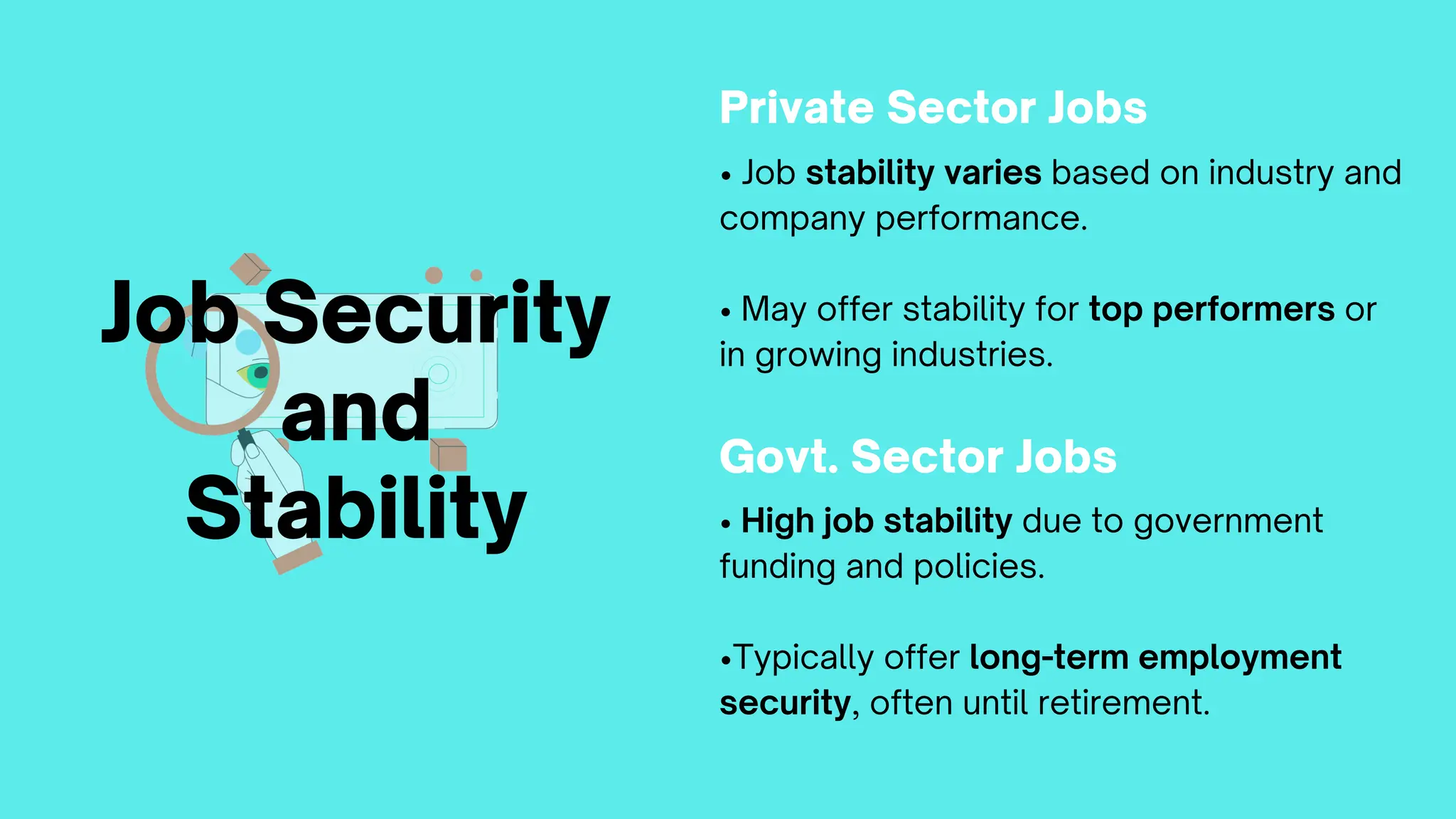 Decoding Career Paths: Private vs. Government Jobs | PDF