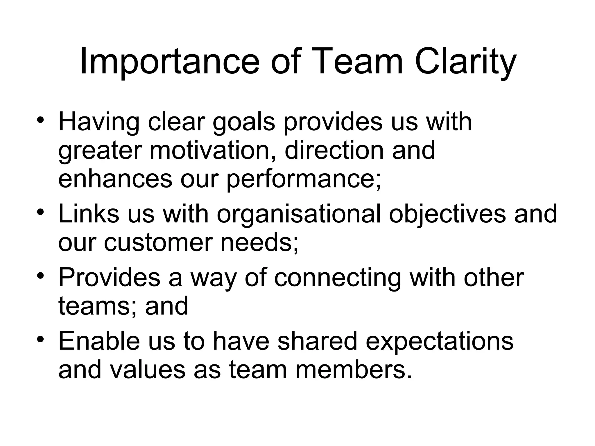 Team Goal Setting Workshop | PPT