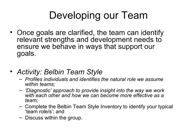Team Goal Setting Workshop | PPT