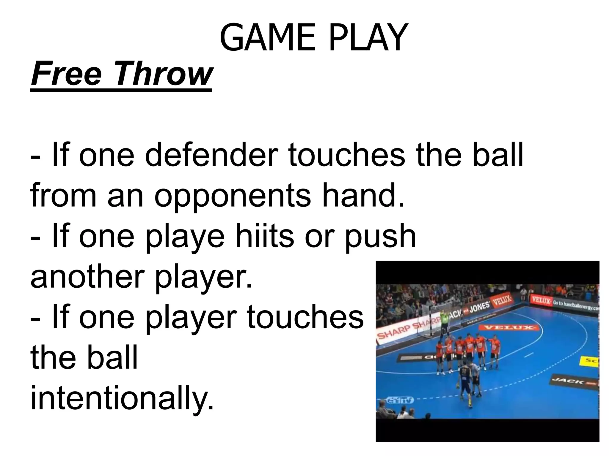 Team handball powerpoint | PPTX