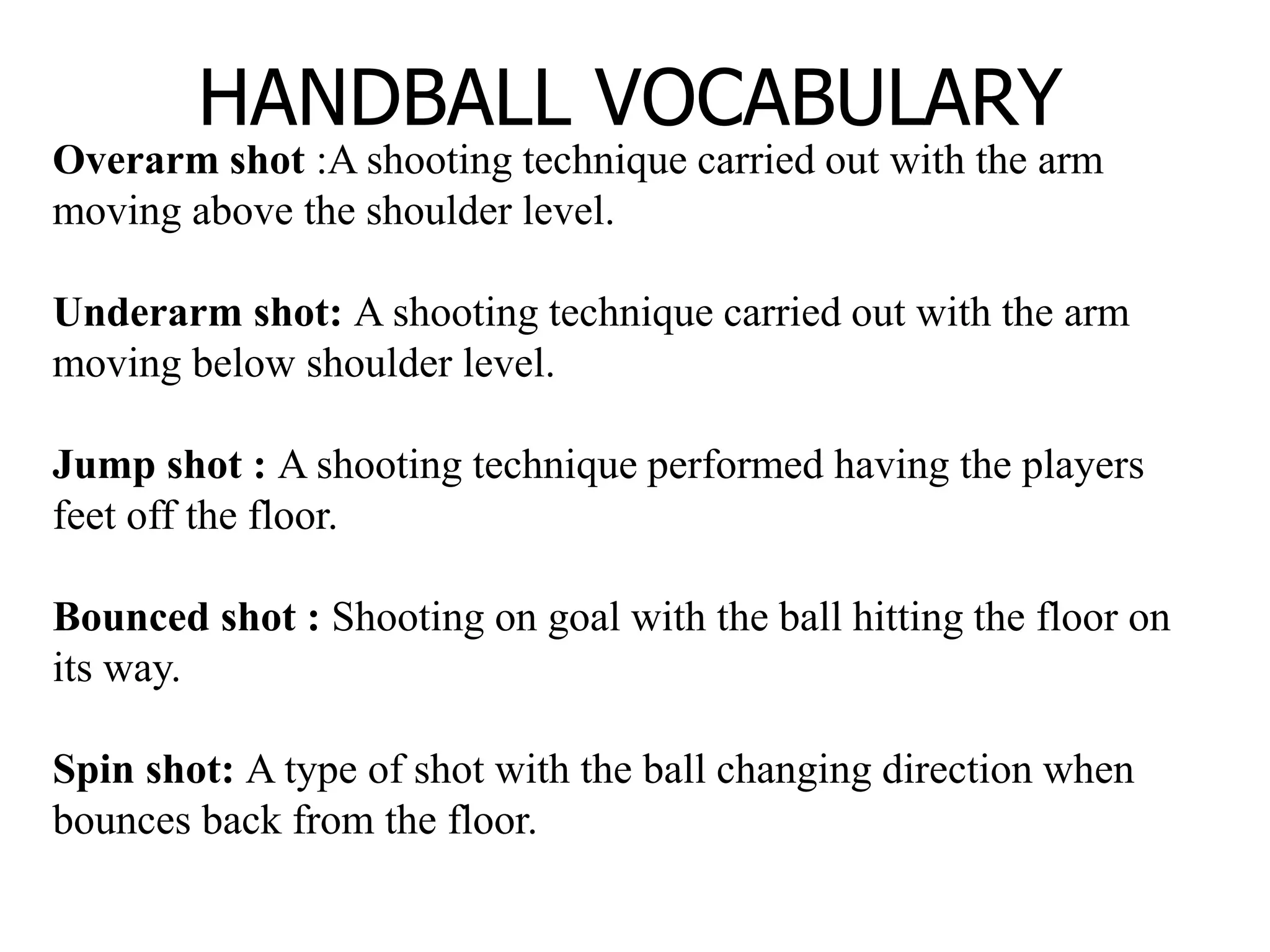 Team handball powerpoint | PPTX