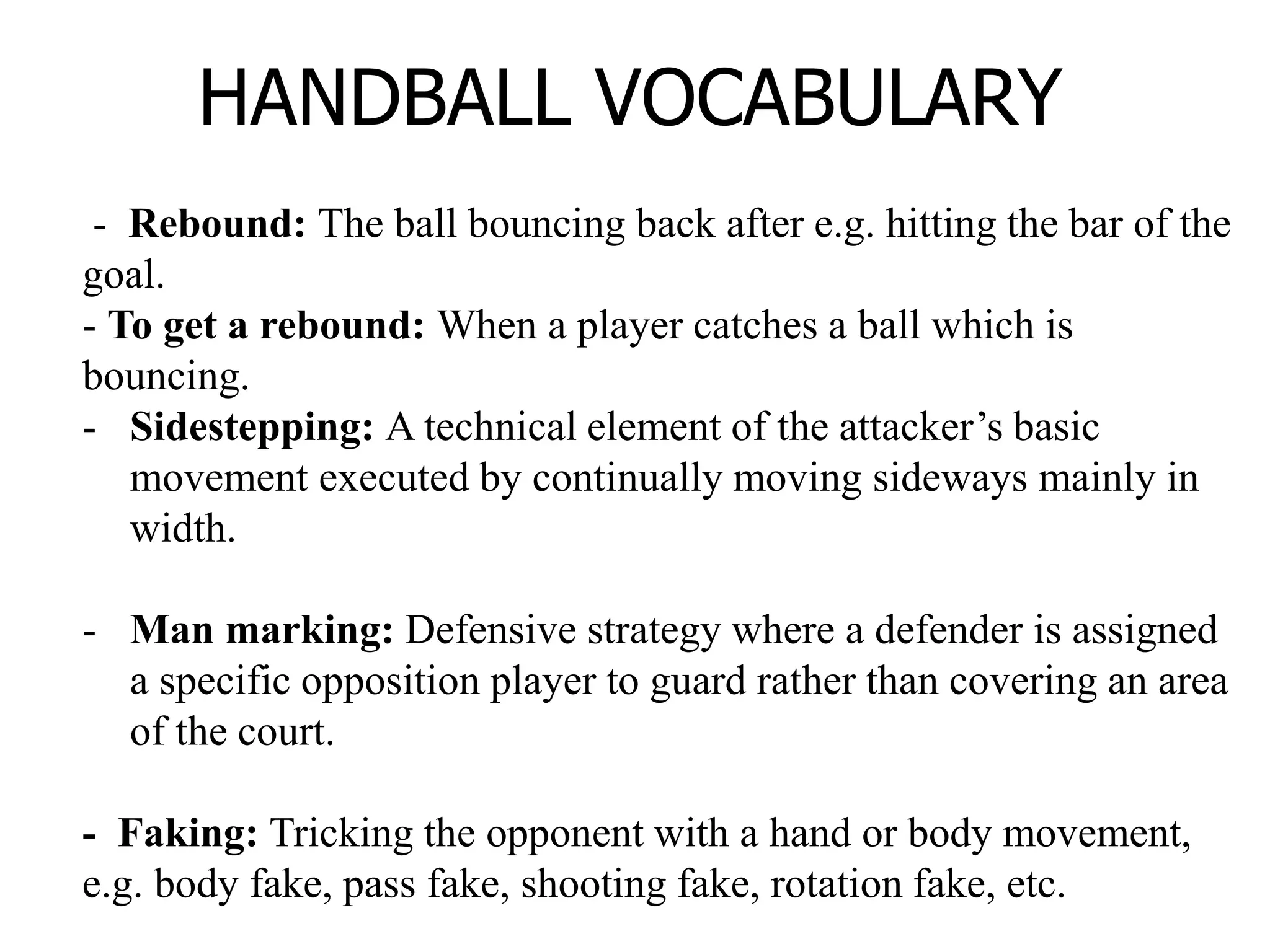 Team handball powerpoint | PPTX