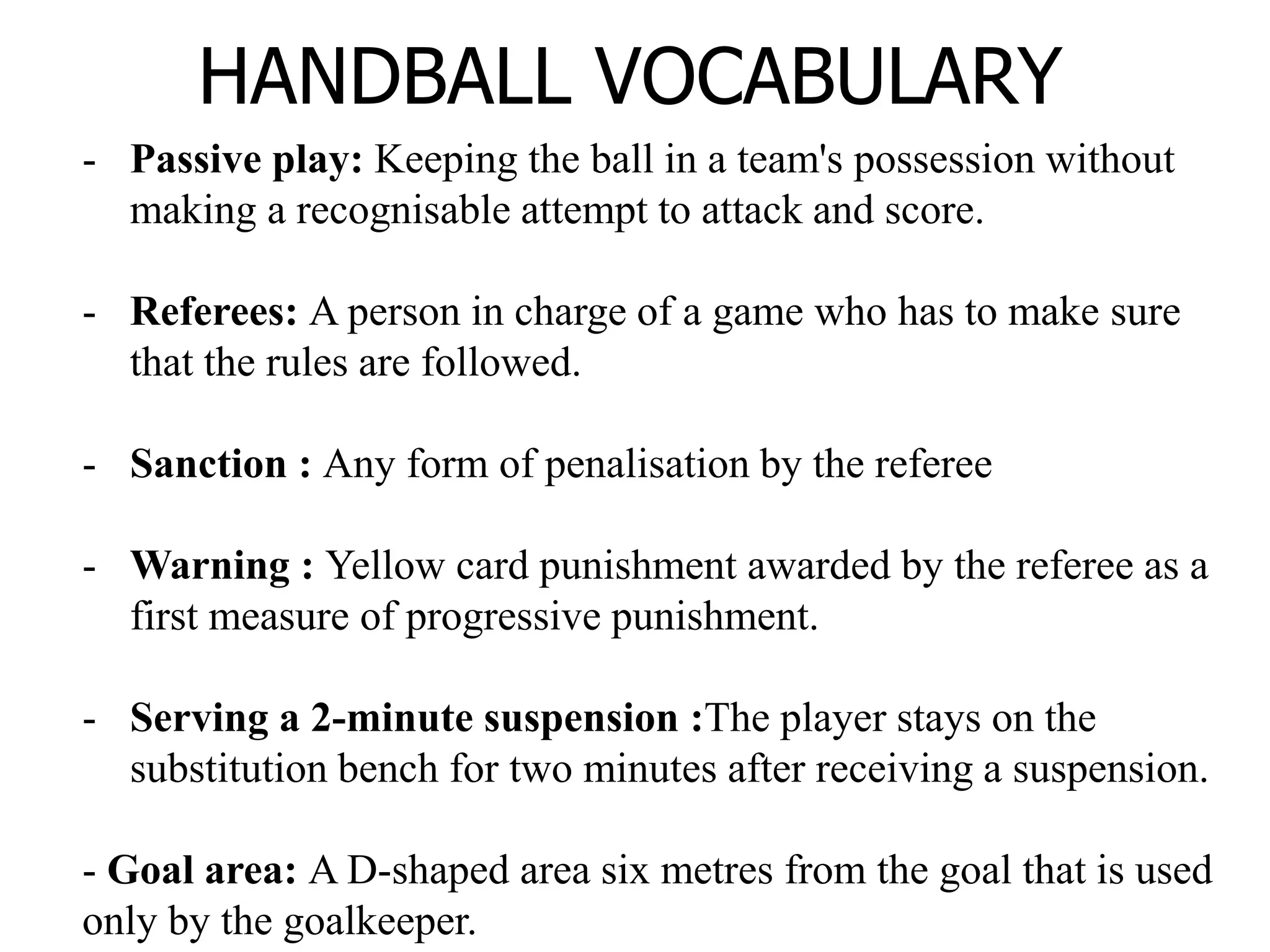 Team handball powerpoint | PPTX