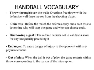 Team handball powerpoint | PPTX