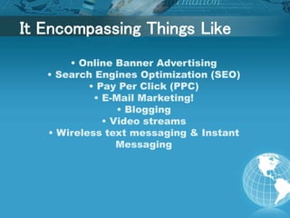 Digital Marketing Types | PPTX