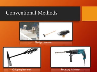 demolition techniques | PPTX