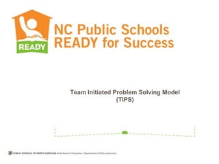 Team initiated problem solving model (tips) | PPT