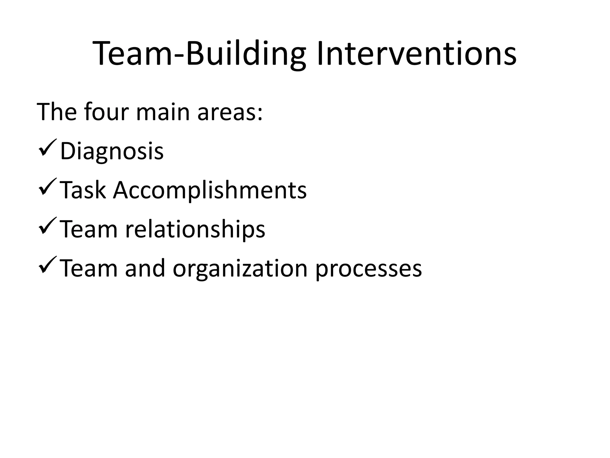 Team intervention od | PPTX