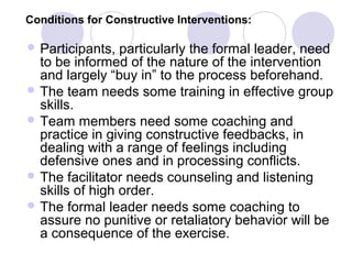 Team interventions 348 | PPT