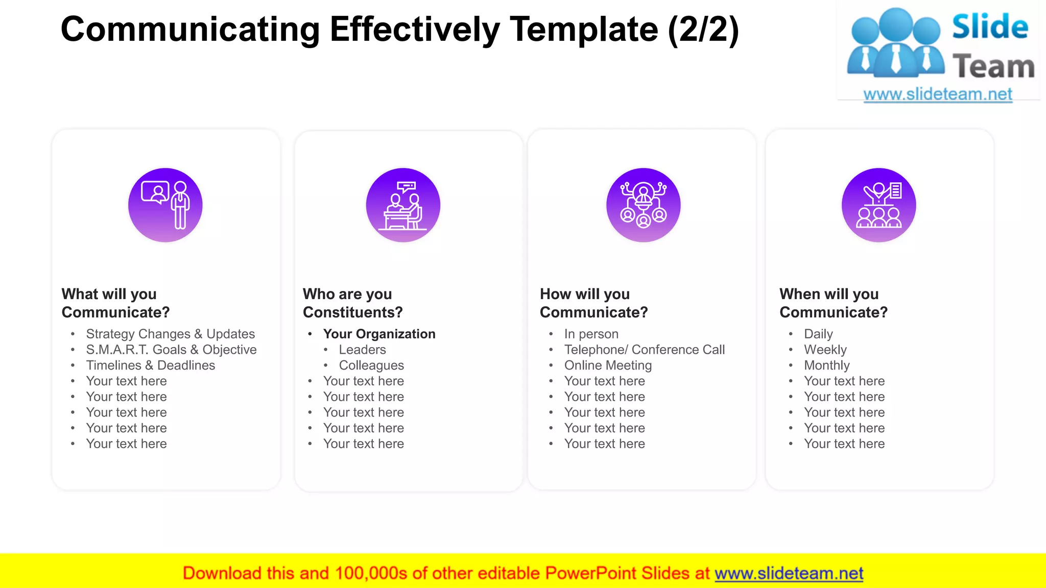 Team Leader Management PowerPoint Presentation Slides | PPT