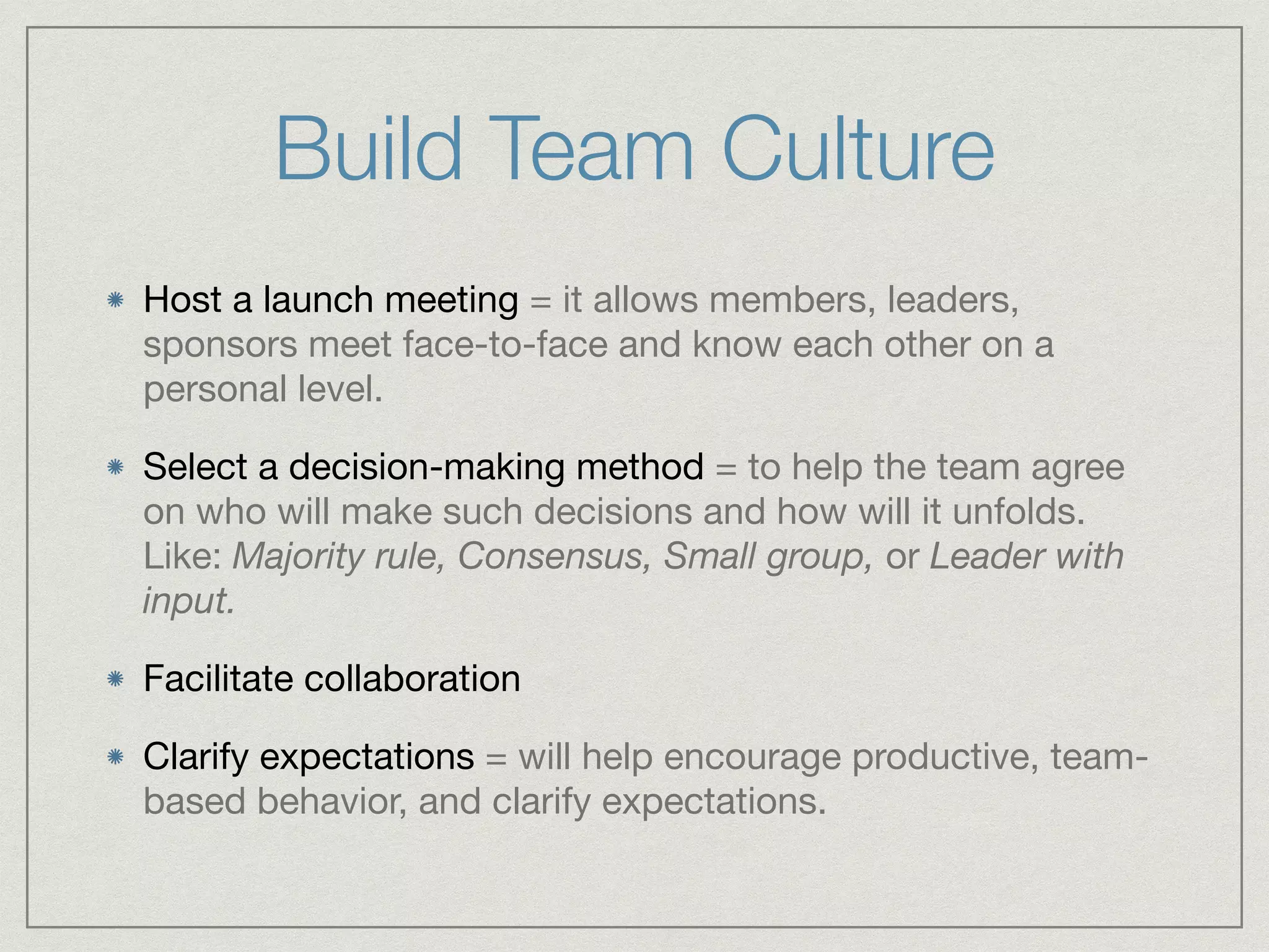 Team leadership | PPT