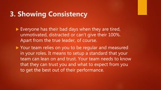 Team Leader and Skills | PPTX