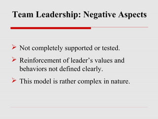Team leadership arshad | PPT