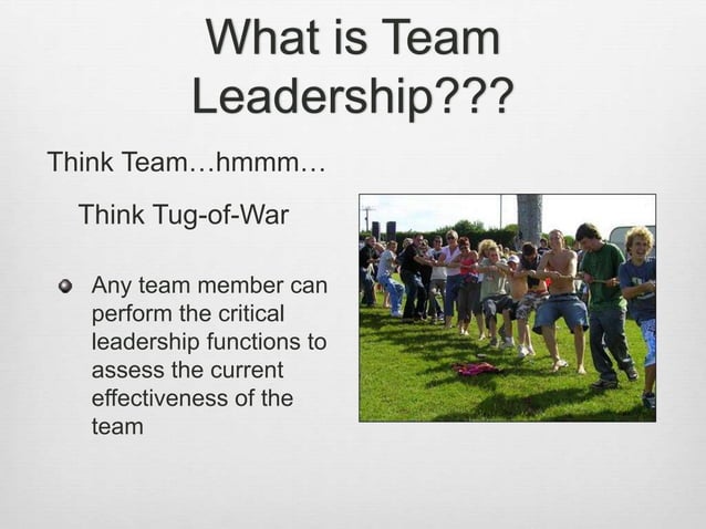 Team Leadership | PPTX | Executive Leadership & Management | Business