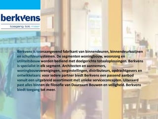 Teamleider Berkvens | PPTX