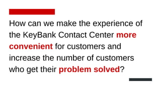 First-Year Integrated Core KeyBank Client Challenge | PDF