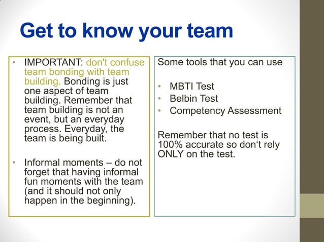 Team management | PDF | Executive Leadership & Management | Business