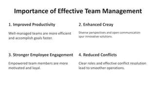 Team Management Techniques ppt.pptx, Managerial Skill | PPT