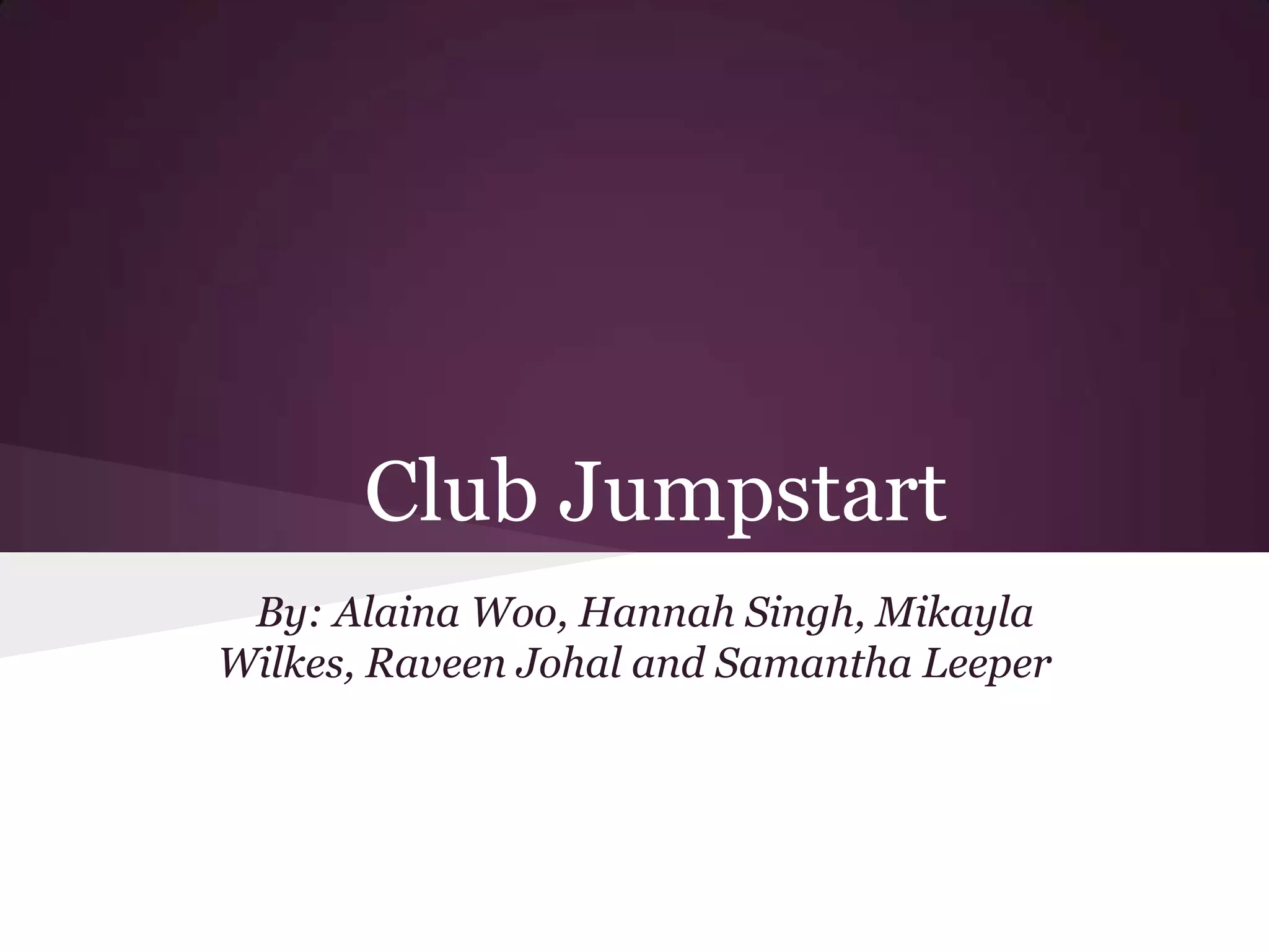 Team Moving Towards Freedom (Jumpstart) Pitch Presentation | PPTX