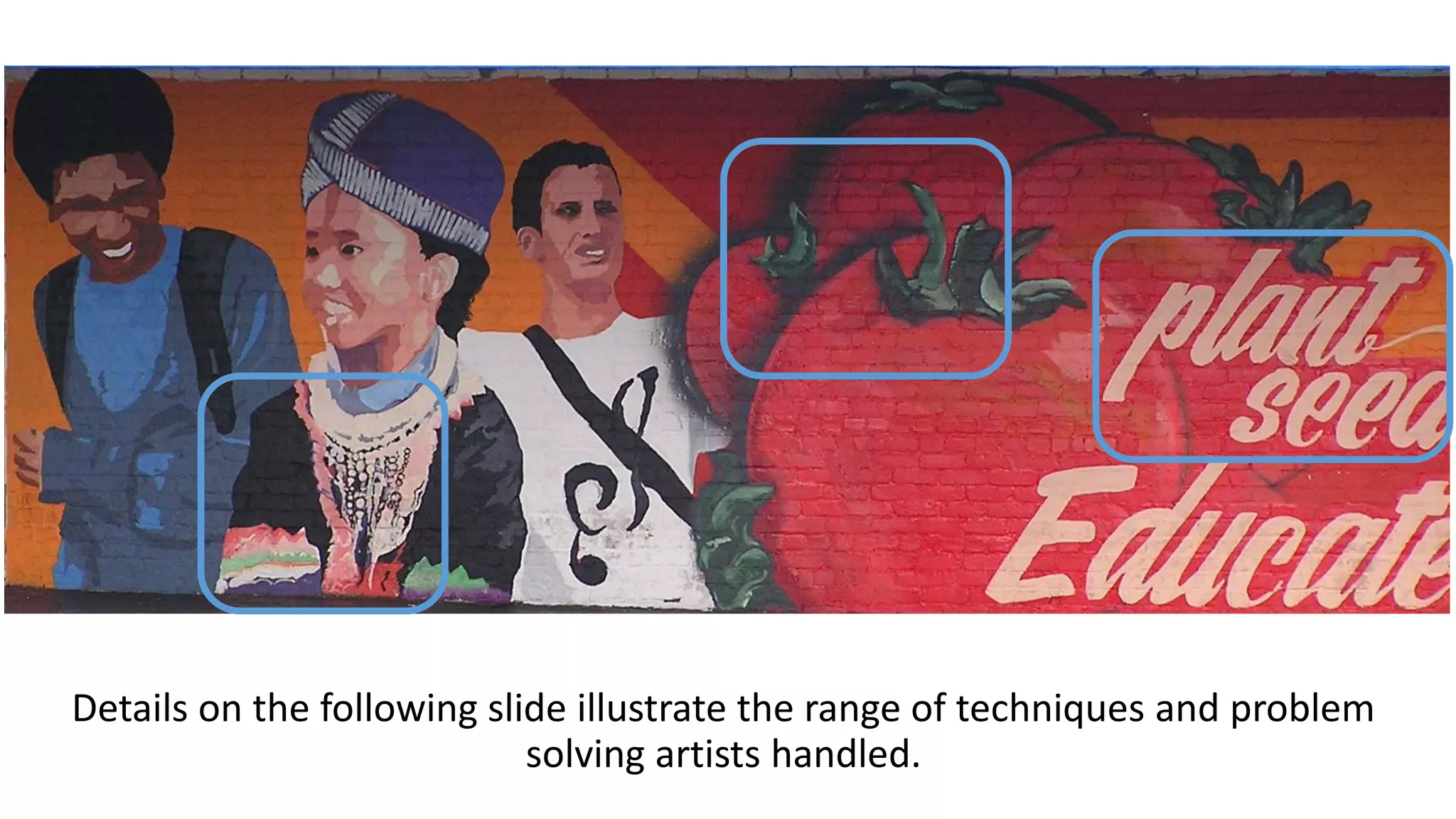 TEAM charter school mural 2014 | PPT