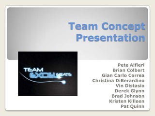 Team Name Presentation | PPTX | Sports