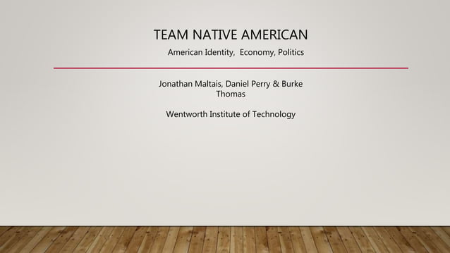 Team native americans week 5 | PPT