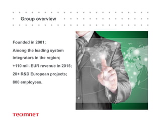 Teamnet Group - Structure of the Group | PPT