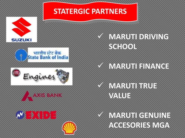 maruti case study | PPTX | Automotive Industry | Industries