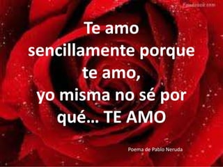 Te amo | PPTX