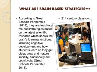 Team one brainbased strategies | PPT
