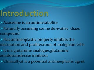 Azaserine | PPT